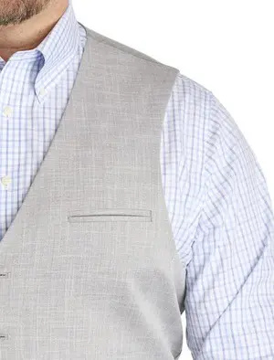 OAK HILL BY DXL Textured Vest