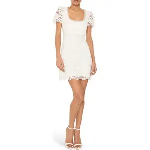 Likely Isa Lace Sheath Minidress