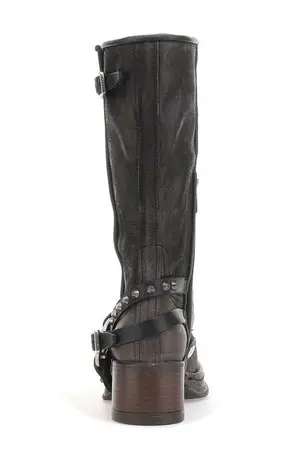 A.S.98 Chase Harness Boot - Brushed Smoke