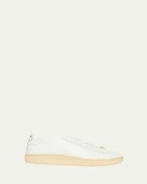 Valentino Garavani Royco Vlogo Napa Low-top Sneakers - Bianco/green