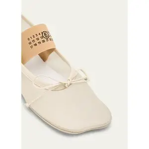 MAISON MARGIELA Mesh Anatomic Numeric Ballerina Flats