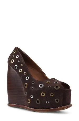 ZIGI Dolli Platform Wedge Pumps