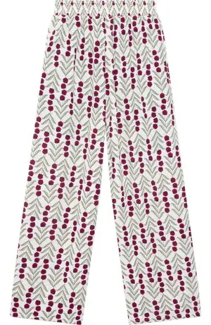 Mint Velvet Printed Wide Leg Trousers