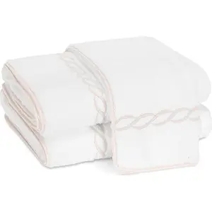 MATOUK Classic Chain Hand Towel Blush