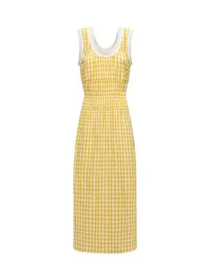 CALLAS MILANO Federica Tank Dress - Yellow