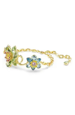 SWAROVSKI Idyllia Crystal Flower Bracelet