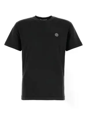 Stone Island Cotton T-shirt - Black