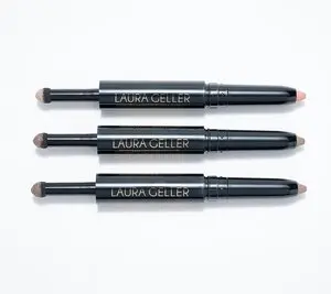 Laura Geller Beauty Make It A Double Dual-ended Shadow Stick Trio - One-color