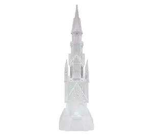 NORTHLIGHT 17.5' Led Castle Acrylic Christmas D Coration - One-color