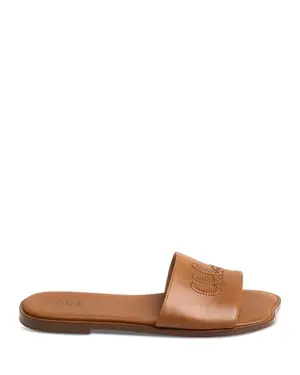 Chloé Flower Slide Sandals