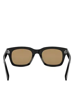 Celine Geometric Sunglasses, 51mm