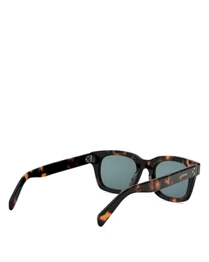 Celine Geometric Sunglasses, 51mm - Havana/blue