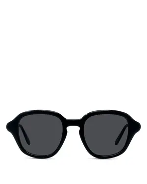 Loewe Slim Round Sunglasses, 50mm