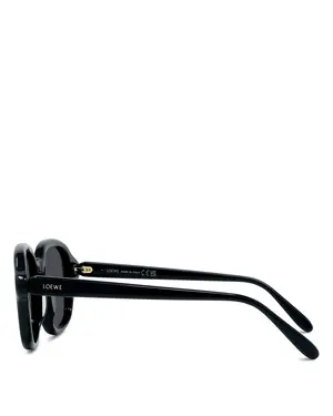 Loewe Slim Round Sunglasses, 50mm