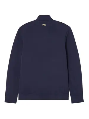 Robert Talbott Evans Track Jacket - Navy