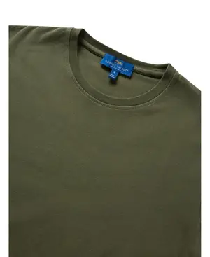 Robert Talbott Dean Stretch Jersey Tee - Olive