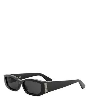 Dior Diorgraphique S1i Square Sunglasses - Black/smoke