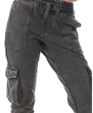 Heaven Cargo Jogger - Black