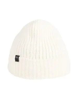 HAMAKI-HO Knitted Beanie White