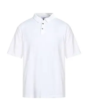 Alpha Studio Polo Shirt Emerald Size Cotton, Elastane - White