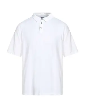 Alpha Studio Polo Shirt Emerald Size Cotton, Elastane - White