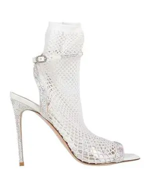 LE SILLA Le Silla Embellished Stiletto Sandals White