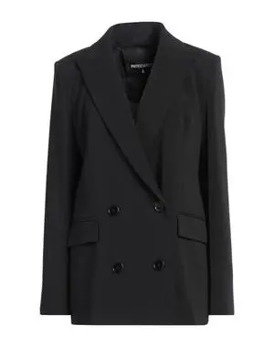 Patrizia Pepe PATRIZIA PEPE Double-Breasted Blazer Black