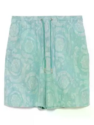 Versace Barocco Chambray Shorts