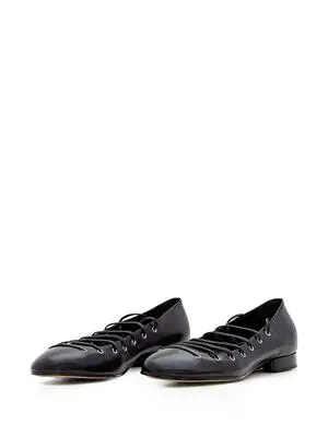 DURAZZI MILANO Leather Tie-fastening Pumps