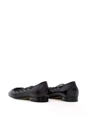 DURAZZI MILANO Leather Tie-fastening Pumps