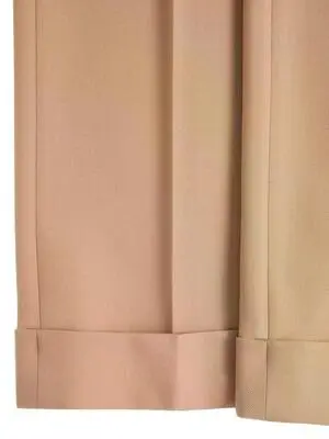 Valentino Garavani Wool Trousers - Neutrals