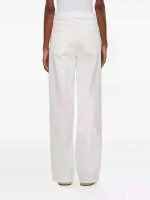 FRAME Le Slim Palazzo Jeans - White