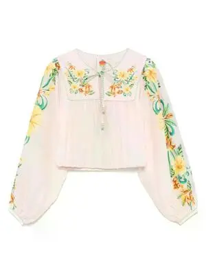 Farm Rio Front Tie Blouses