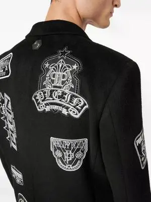 Philipp Plein Patchwork Overcoat