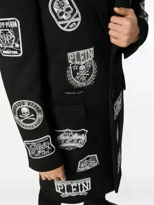 Philipp Plein Patchwork Overcoat