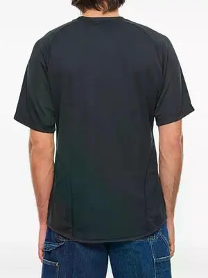 AND WANDER Logo-print T-shirt