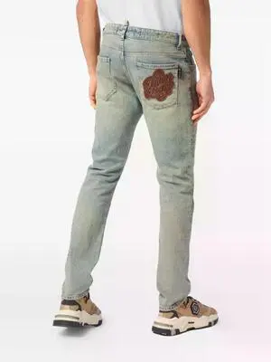 Philipp Plein Logo-patch Jeans