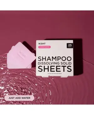 NIGHT Mess Free Shampoo Sheets