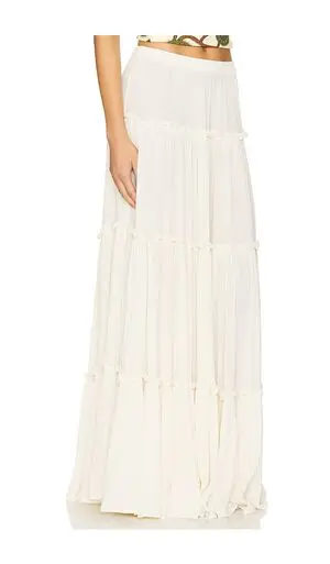 Tularosa Willa Maxi Skirt - Ivory