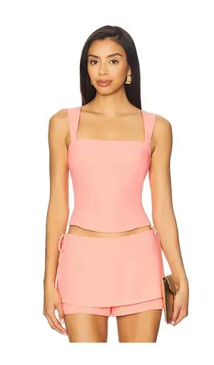 Amanda Uprichard Spaghetti Strap Blouses