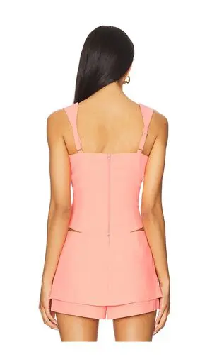 Amanda Uprichard Ceronne Top - Neon Ballet