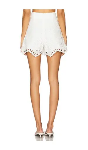 HEVRON Lexi Eyelet Shorts