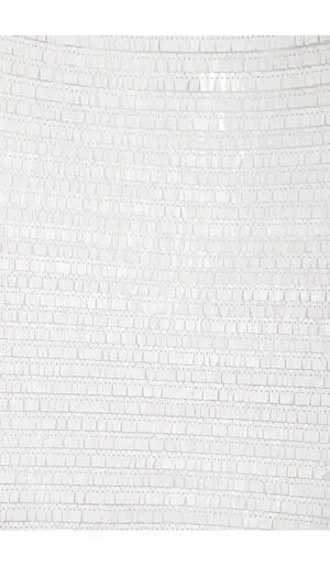 SIMONMILLER Strapless Sequin Maxi Dress - Macadamia