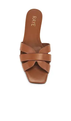 Raye Almodovar Flat Sandals - Tan
