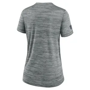 Nike Tennessee Titans Sideline Team Issue Velocity Dri-fit Nfl T-shirt - Grey