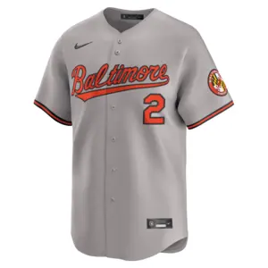 Nike Gunnar Henderson Baltimore Orioles Dri-fit Adv Mlb Limited Jersey - Grey