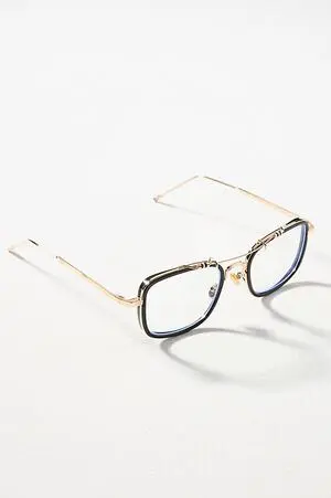 FIFTH & NINTH Square Aviator Blue Light Glasses