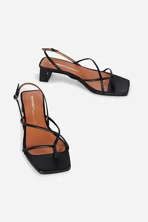 Intentionally Blank Fifi Slingback Block Heels