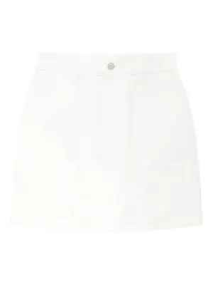 HEY JOANIE City Liner Skirt - White