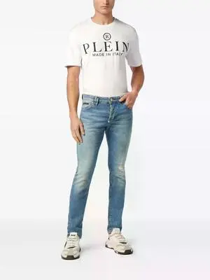 Philipp Plein Logo-patch Jeans
